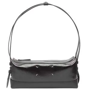 MAISON MARGIELA Small Baguette Bag - Black/black