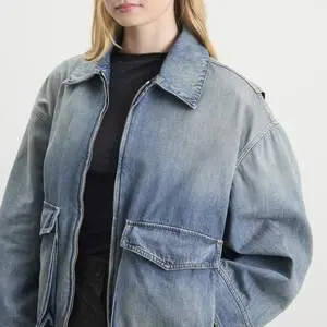 MAISON MARGIELA Denim Zip Jacket