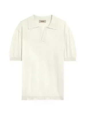 A PAPER KID Knitted Polo Shirt