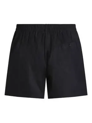 Dolce & Gabbana Logo-print Poplin Boxer Shorts - Blue