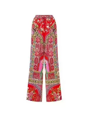 Camilla Heirloom Empire Floral-print Lounge Trousers