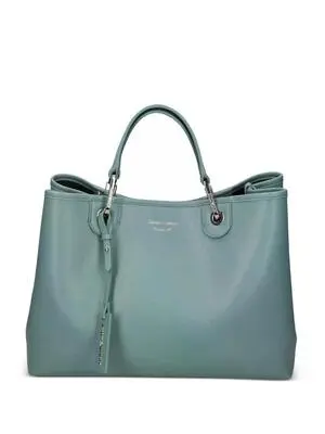 Emporio Armani Medium Myea Tote Bag - Blue