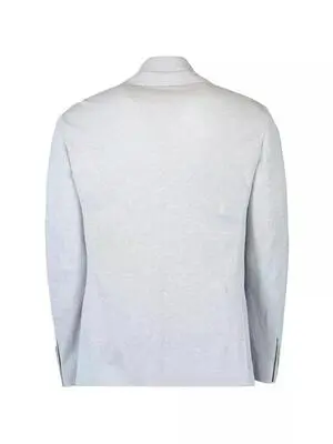 Eleventy Single Breasted Collar Jacket - Blue