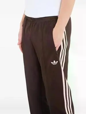 Adidas Side-striped Track Pants - Brown