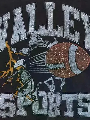 VALE FOREVER Football-print T-shirt