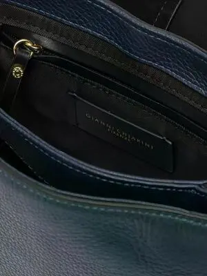 GIANNI CHIARINI Helena Round Shoulder Bag - Blue