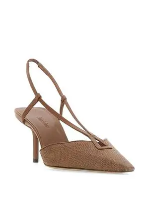 Max Mara Slingback Pumps - Brown