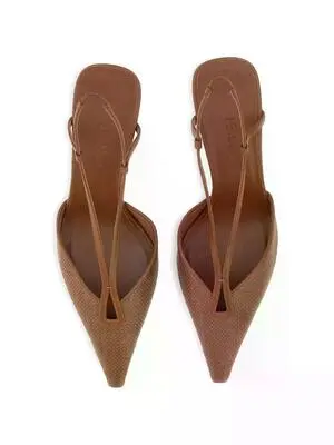 Max Mara Slingback Pumps - Brown