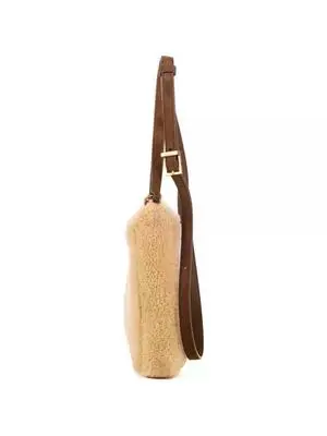 Saint Laurent 5 À 7 Shearling Cross Body Bag