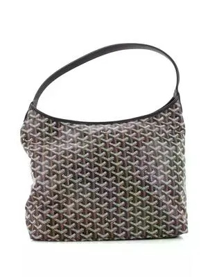 Goyard Boheme Coated Canvas Hobo Bag