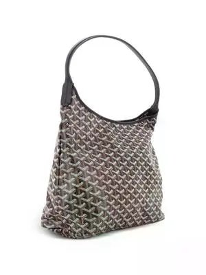 Goyard Boheme Coated Canvas Hobo Bag