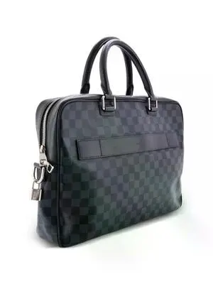 LOUIS VUITTON Porte-documents Damier Cobalt Business Bag