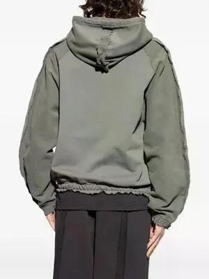 UMBRO Logo-embroidered Zip-up Sweatshirt