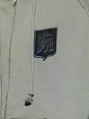 UMBRO Logo-embroidered Zip-up Sweatshirt