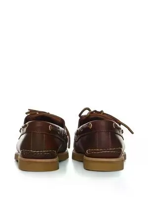 Timberland Full Grain Tie Loafers - Brown