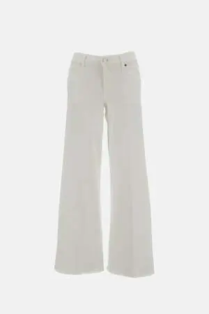 FRAME Slim Palazzo Trousers