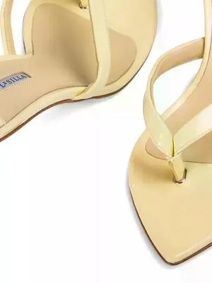 LE SILLA Giselle Thong-strap Sandals - Yellow