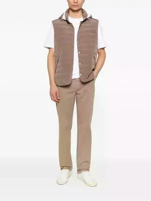 Brunello Cucinelli Quilted Hooded Gilet