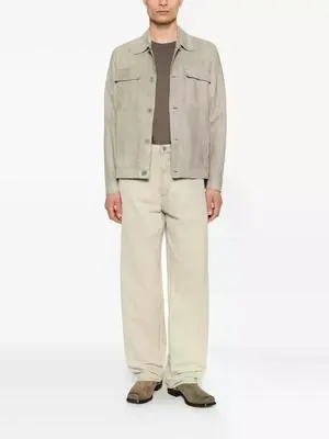 SALVATORE SANTORO Button Patch-pocket Jacket - Neutrals
