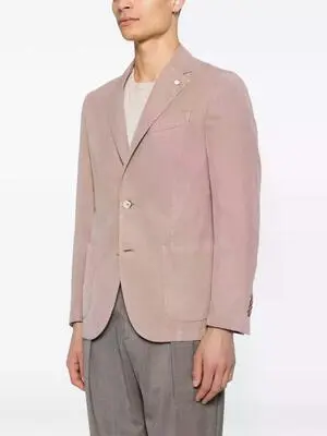 LUIGI BIANCHI Buttoned Blazer - Pink