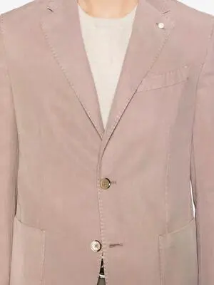 LUIGI BIANCHI Buttoned Blazer - Pink