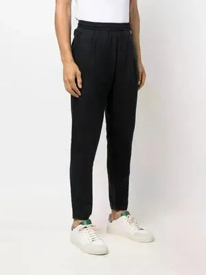 LOW BRAND Straight-leg Linen Trousers