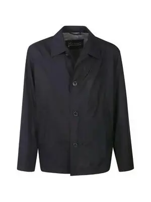 Herno Pointed Collar Jackets For Men
