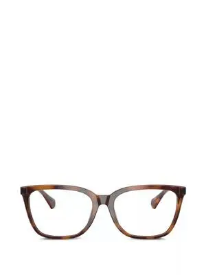 POLO RALPH LAUREN EYEWEAR Rectangle-frame Glasses - Brown