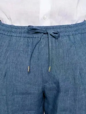 BRIGLIA 1949 Drawstring Trousers - Blue