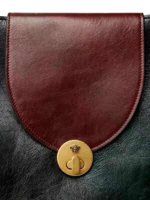 Versace Vivian Large Leather Shoulder Bag