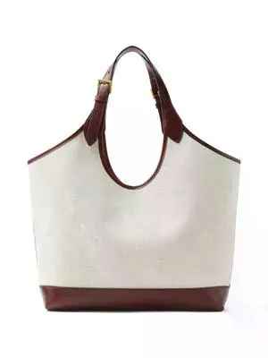 Versace Medusa Cameo Canvas Tote Bag - Neutrals