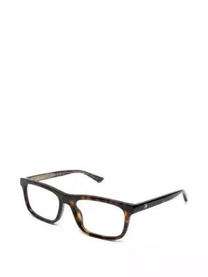 Montblanc Geometric Eyeglasses - Brown