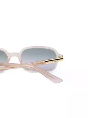 Chloé Oval Frame Sunglasses