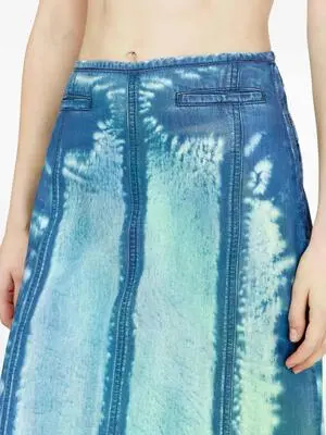 DIESEL® A-line Denim Skirt