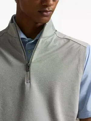 Rlx Ralph Lauren Zipped High-neck Vest - Grey