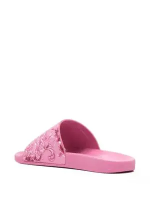 Versace Patterned Slides