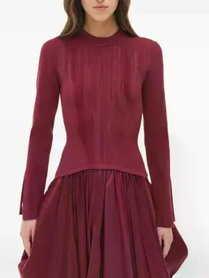 Simkhai Kenlie Panelled Dress - Red