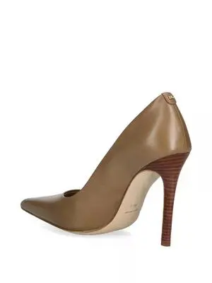 Michael Kors Elyse Pointed-toe Pumps - Brown