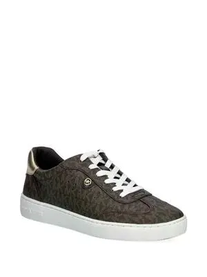 Michael Kors Scotty Logo-pattern Sneakers - Brown