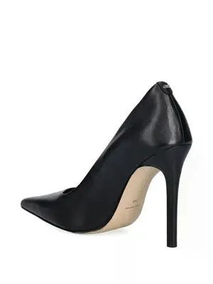Michael Kors Elyse Pointed-toe Pumps - Black
