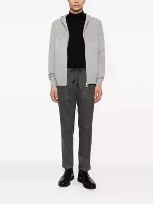 GRAN SASSO Drawstring Cuffed Trousers - Grey