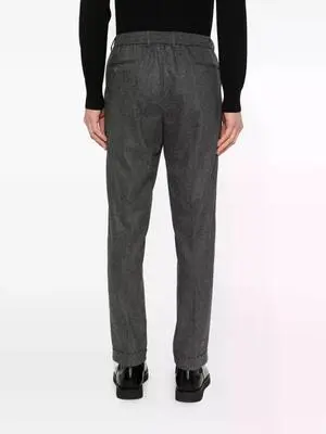 GRAN SASSO Drawstring Cuffed Trousers - Grey