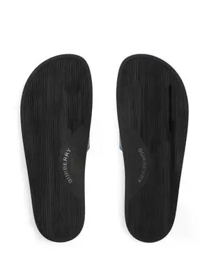 Burberry Check Slides