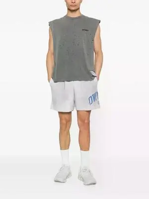 Satisfy Mothtech Distressed Logo-print Vest