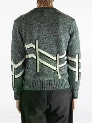Junya Watanabe Cow Print Cardigan