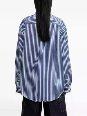 SPORTY & RICH Striped Pocket Shirt
