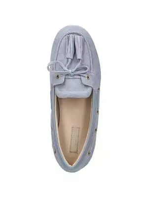 Liu Jo Suede Loafers With Tassel Detail - Blue