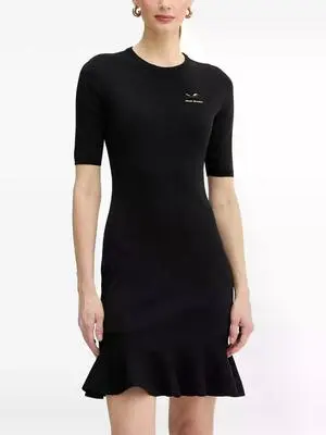 Armani Exchange Ruffled Mini Dress