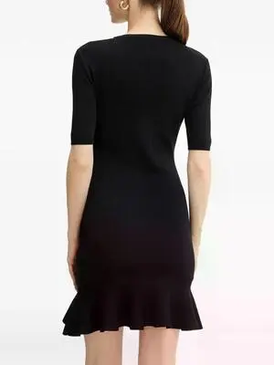Armani Exchange Ruffled Mini Dress