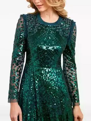 NEEDLE & THREAD Aurora Sequin-embellished Gown